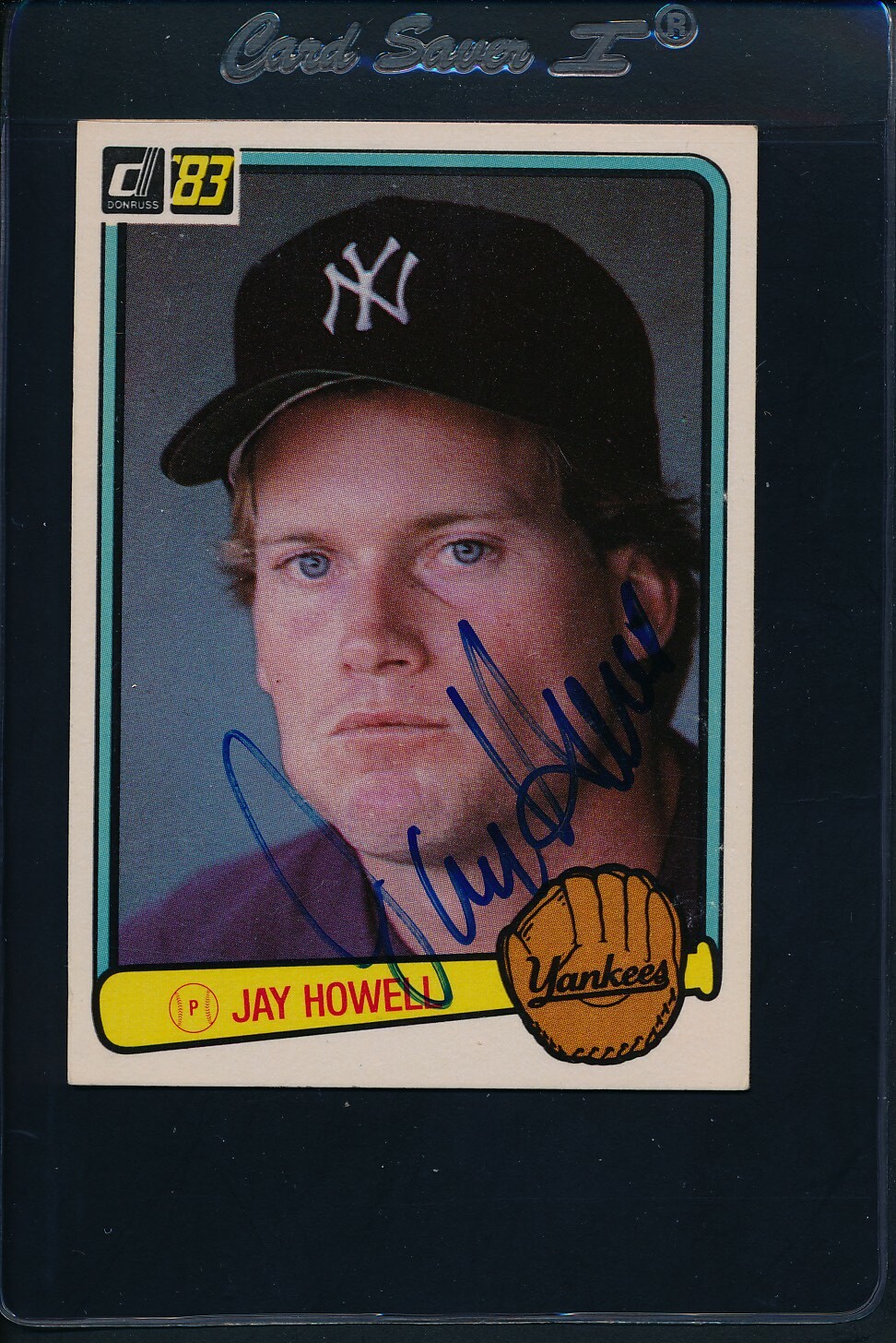 1983 Donruss #587 Jay Howell Yankees Signed Auto *22683 | eBay