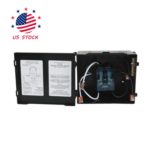 30 Amp Automatic Transfer Switch for Inverter/Shore Power/Generators ...