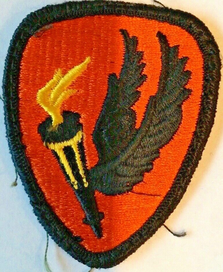 US Army Aviation Center Patch Helicopter Pilot School Insignia Orange ...