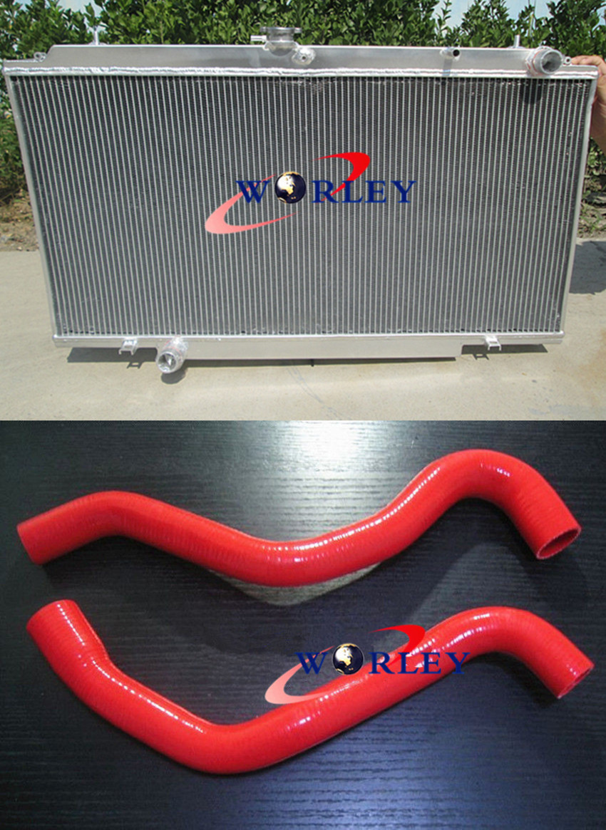 Aluminum Radiator For NISSAN PATROL GU Y61 2.8L 3.0L RD28 ZD30 CR 99-on ...
