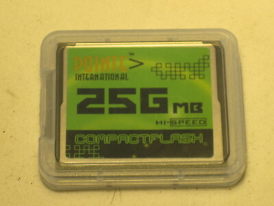 Pointe International 256 MB Hi-Speed Compact Flash memory card w/ case ...
