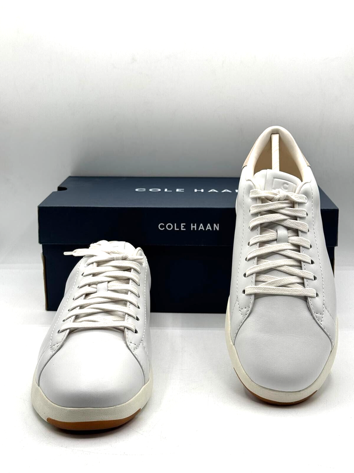 Cole Haan Men's Grandpro Tennis Sneaker Leather C22584 White US Size 8 ...