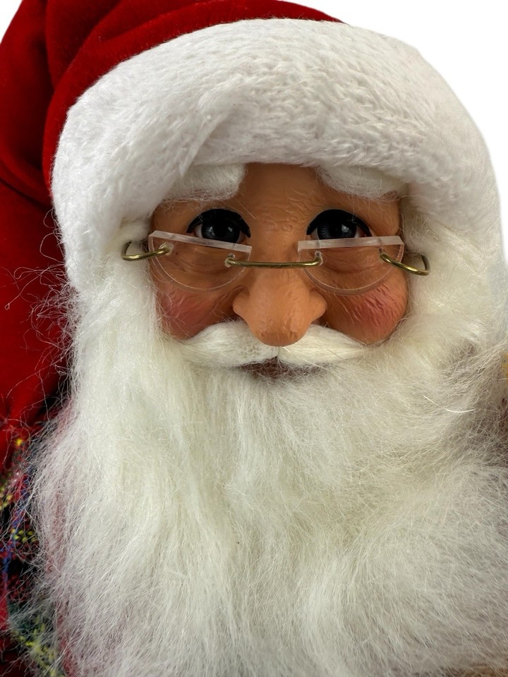 Karen Didion Santa Claus Milk and Cookies Hot Cocoa Teddy Bear Pajamas ...