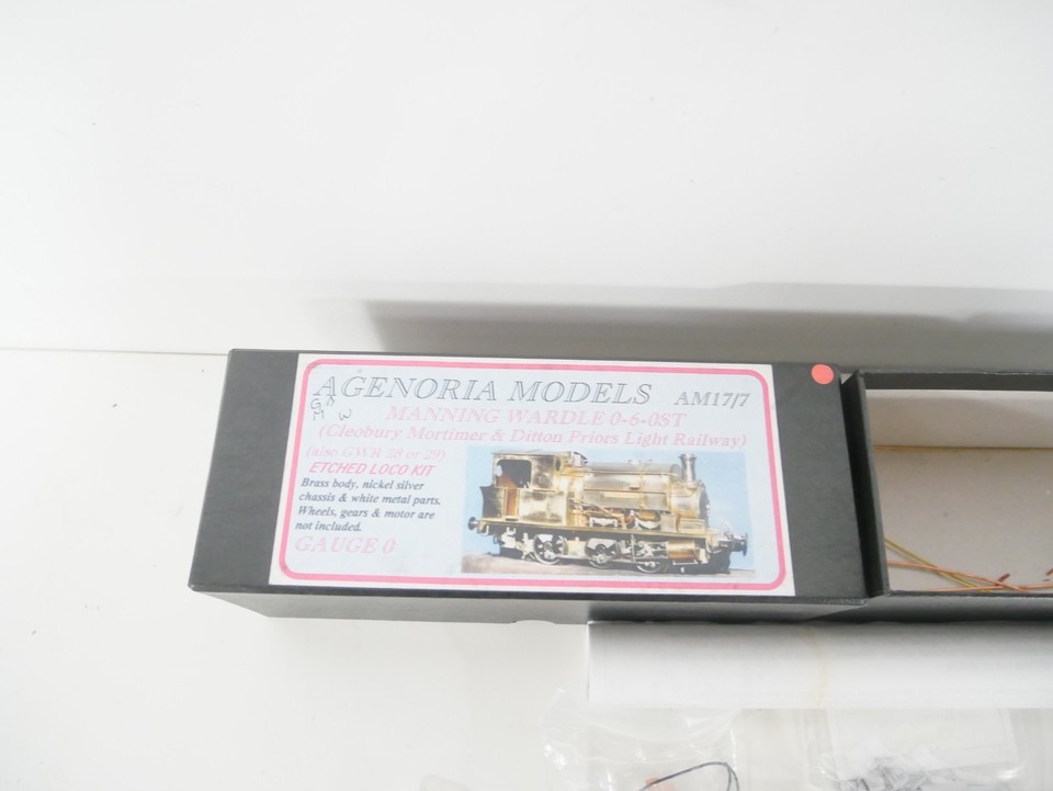 Agenoria O Gauge GWR 28 or 29 0-6-0ST Tank Locomotive Kit | eBay UK
