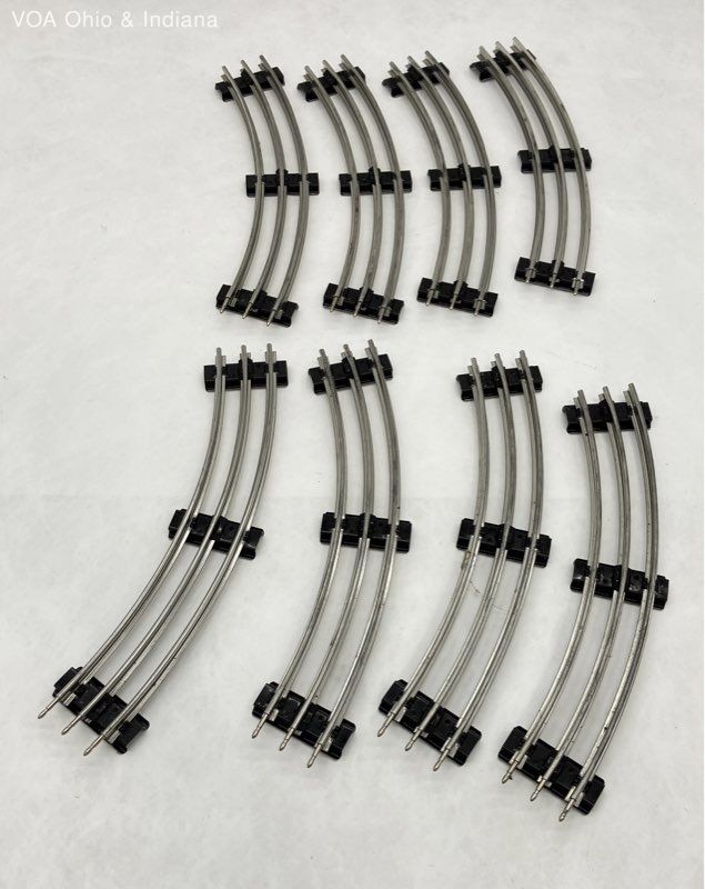 Lot Of Lionel O Gauge Tubular Train Tracks Straight & Curved | eBay