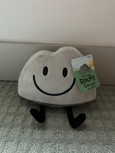 Rare! 2022 BFDI Rocky Plush In Mint Condition With Tag | eBay