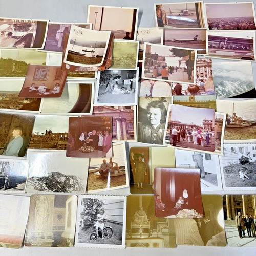 Vintage Found Photos Bulk Lot of (50) Original Snapshots, 1940s-1970s ...