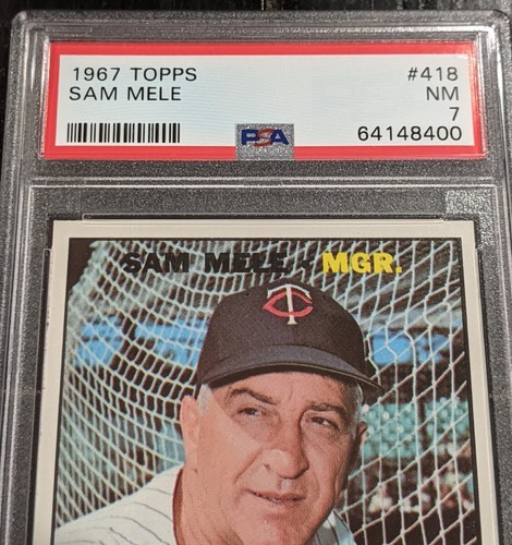 1967 Topps - #418 Sam Mele for sale online | eBay
