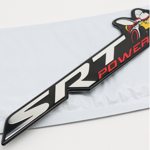 For All Car Universal SRT Powered Emblem Super SCAT PACK Bee Badge ...