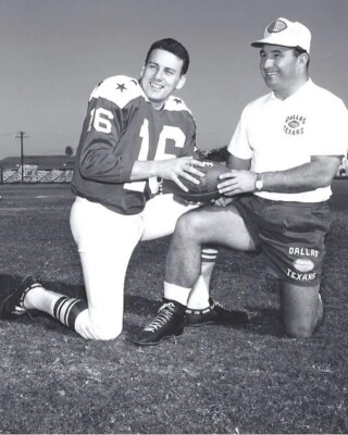 Len Dawson & Hank Stram Dallas Texans Football 8x10 PHOTO PRINT | eBay