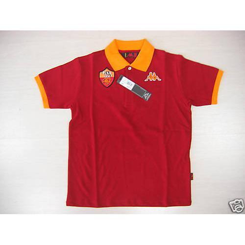 5109 Taille XXL As Roma Kappa POLO RAPPRESENTANZA Officiel Pôle Jersey ...