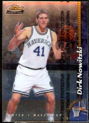 Dirk Nowitzki Rookie Card 1998-99 Finest w/Coating #234 | eBay