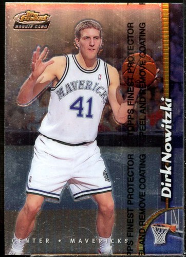 Dirk Nowitzki Rookie Card 1998-99 Finest w/Coating #234 | eBay