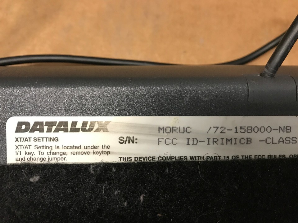 Datalux Desk PS2 SpaceSaver Keybaord (charcoal) MORUC | eBay