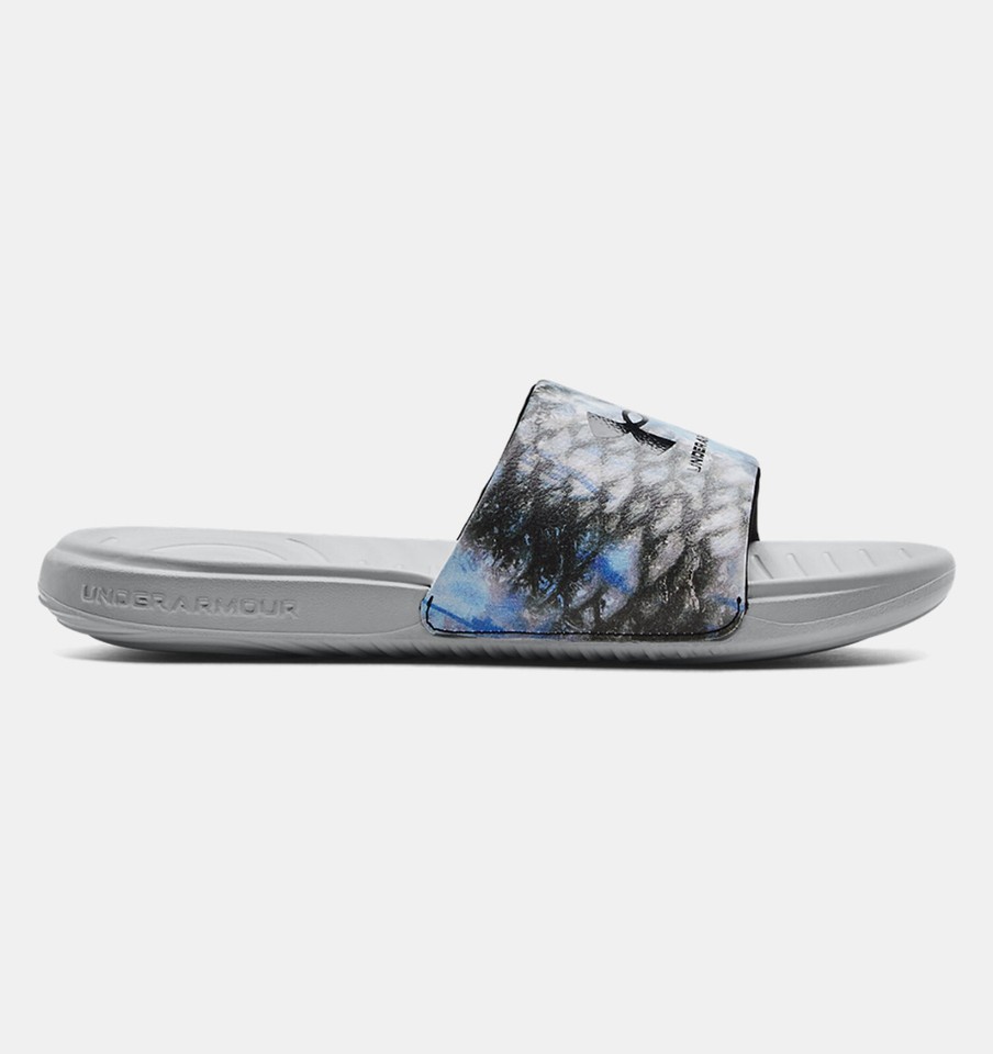 Under Armour Men's UA Ansa Graphic Fixed Strap Slides Sandals Many ...