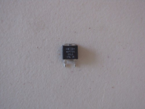 5pcs MP725-20.0-1% Thick Film Resistors - SMD 20 ohm 25W 1% D-Pak ...