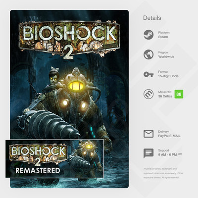 I lost my bioshock 2 serial key - samplenimfa