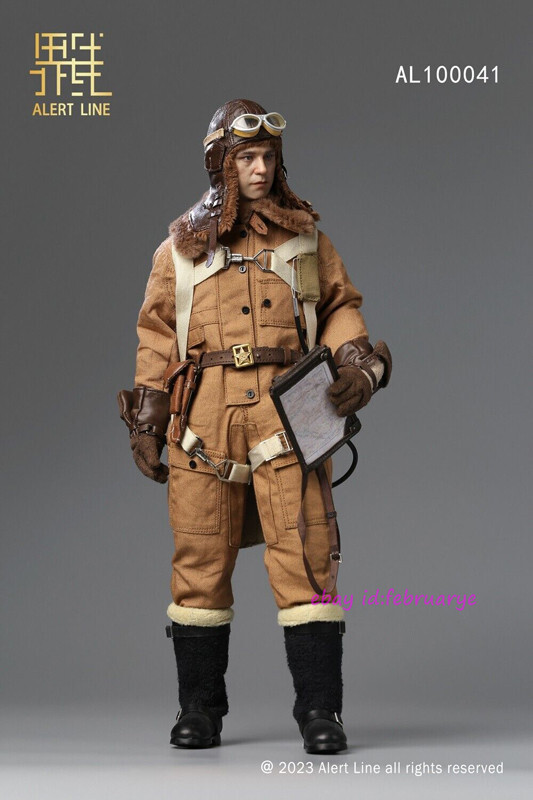 AlertLine Toys 1/6 AL100041 Soviet Air Force Ace Pilot Pokryshkin ...