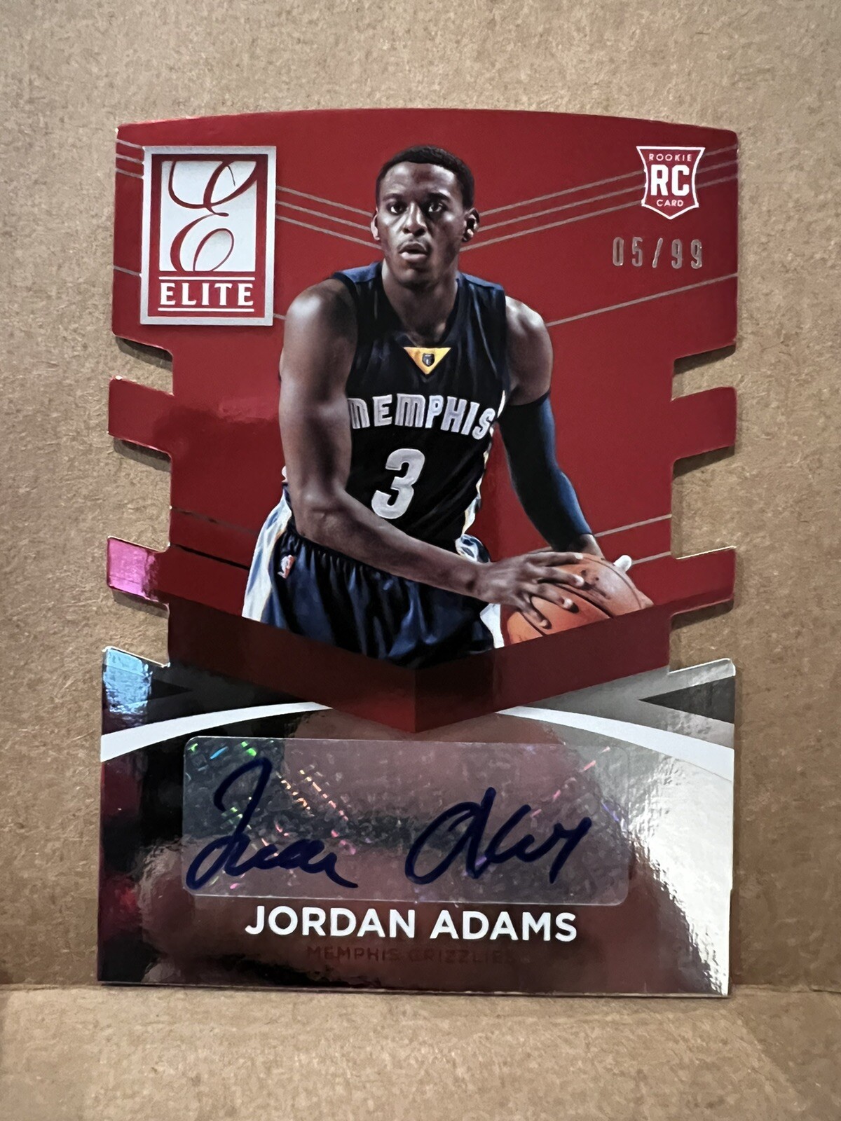 2014-15 Panini Donruss - Elite Status Signatures Red Die-Cut #6 Jordan ...