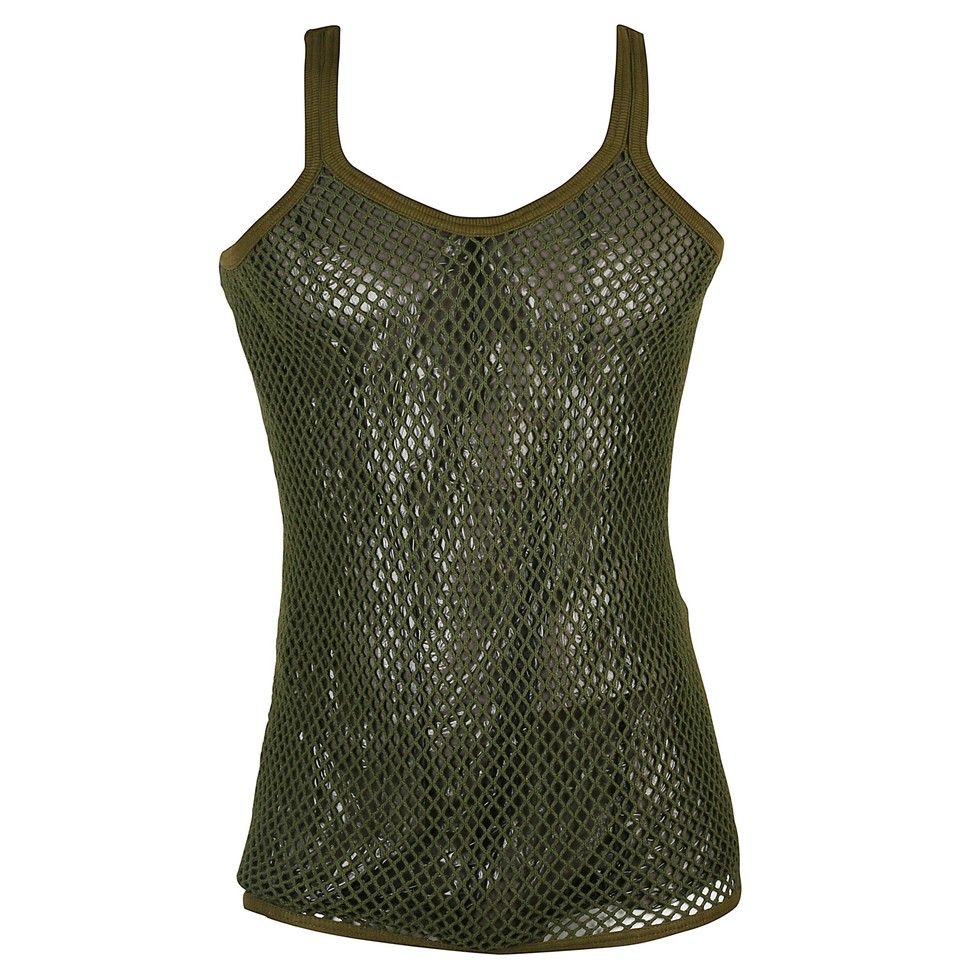 New Mens String Mesh Vest Fitted 100% Cotton Gym Training Tank Top !!US ...