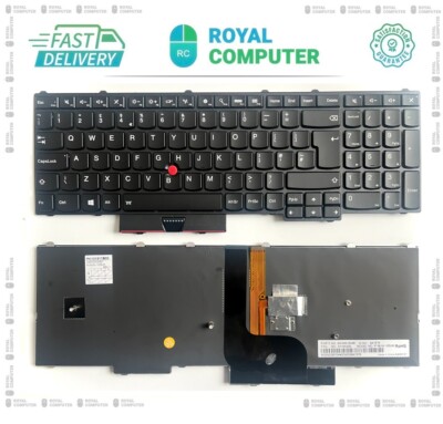 New Lenovo THINKPAD P50 P51 P70 P71 UK QWERTY Keyboard with Pointer ...