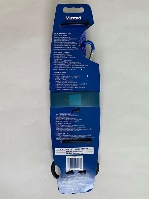 Mustad 2pc Pliers and Forceps Combo Set for sale online | eBay