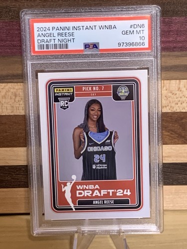 2024 Panini Instant WNBA Draft Night Angel Reese RC Rookie PSA 10 Gem Mint #DN-6 | eBay