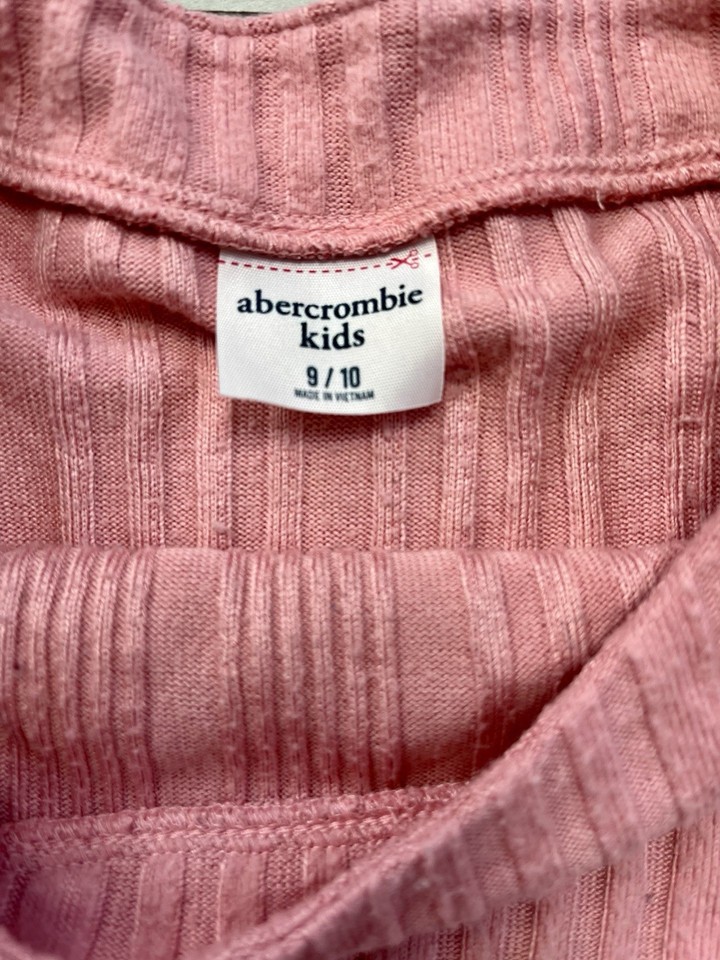 Abercrombie Kids Girls Size 9/10 Pink Light Weight Sweater - Very Soft ...
