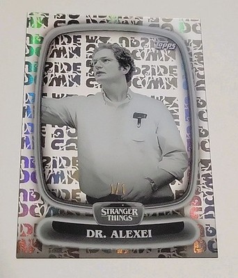 2025 Topps Stranger Things High Tek #26 Dr. Alexei 1/1 Upside Down | eBay