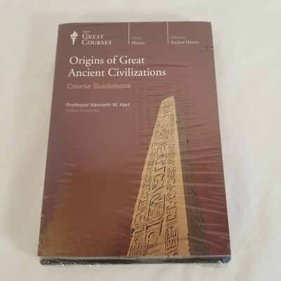 Great Courses: Origins of Great Ancient Civilizations DVD & Guidebook ...