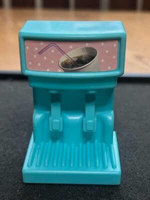 1995 BARBIE SO MUCH TO DO MALL FOOD COURT SODA DRINK MACHINE | eBay