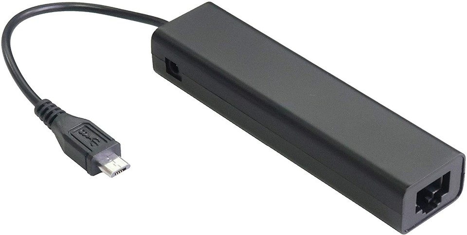 Micro 3 Port USB HUB Ethernet adapter for Amazon firestick 4K or 2nd ...