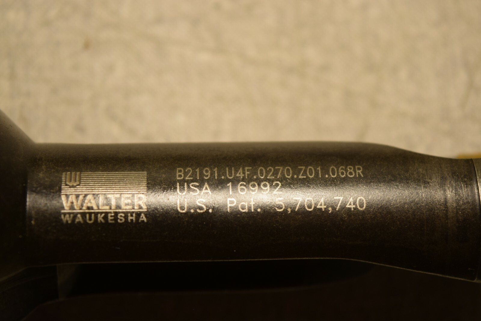 Walter Waukesha B2191.U4F.0270.Z01.068R Indexable Drill 1.25" Shank | eBay