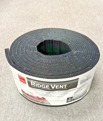 Owens Corning VentSure 7 in. x 20 ft. Ridge Vent Rigid Roll with ...