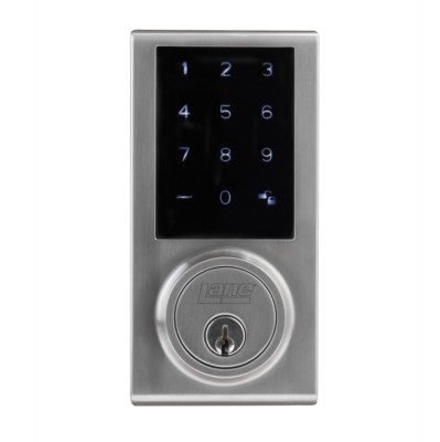 Lane Security ELECTRONIC TOUCH PAD DEADBOLT Auto Lock, Satin Nickel ...