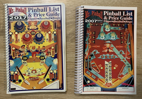 Mr. Pinball 2007 & 2017 Pinball List and Price Guide | eBay