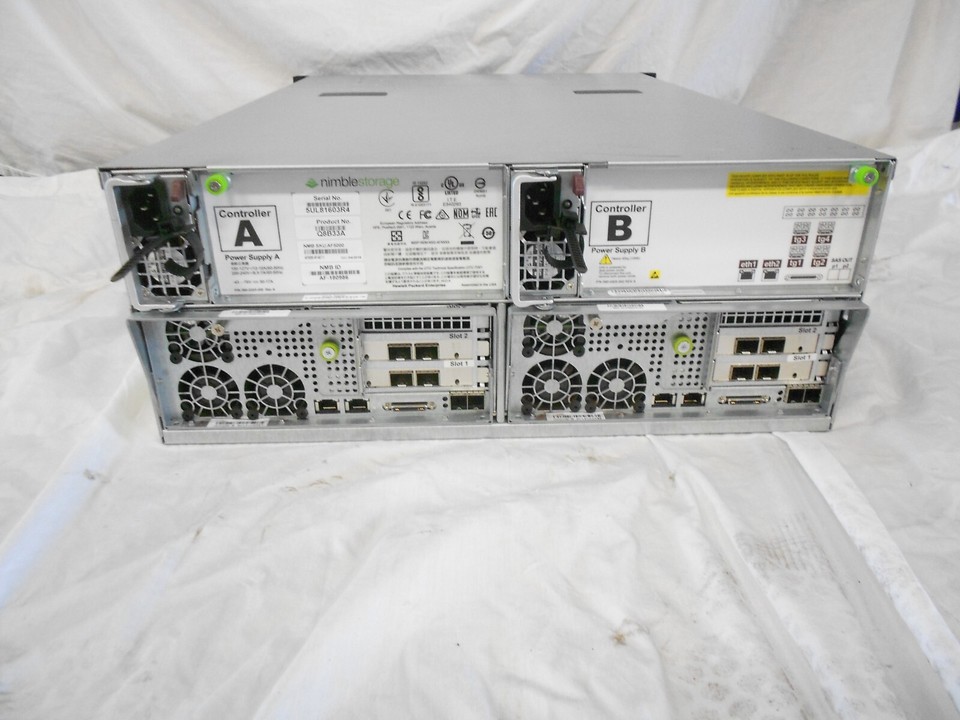 HP Nimble Storage SAN AF7000 24x 3.84TB SSD 10Gb Ethernet Flash Array ...