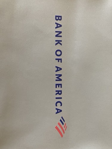 Brand New Authentic Large Bank Of America Bank Deposit Bag 9in X 12in ...