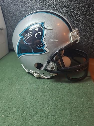 Vintage Carolina Panthers Riddell 3 5/8" Mini Football Helmet. | eBay