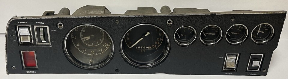 1968-70 OEM Dodge Challenger Rallye Dash Cluster 2984636 | eBay