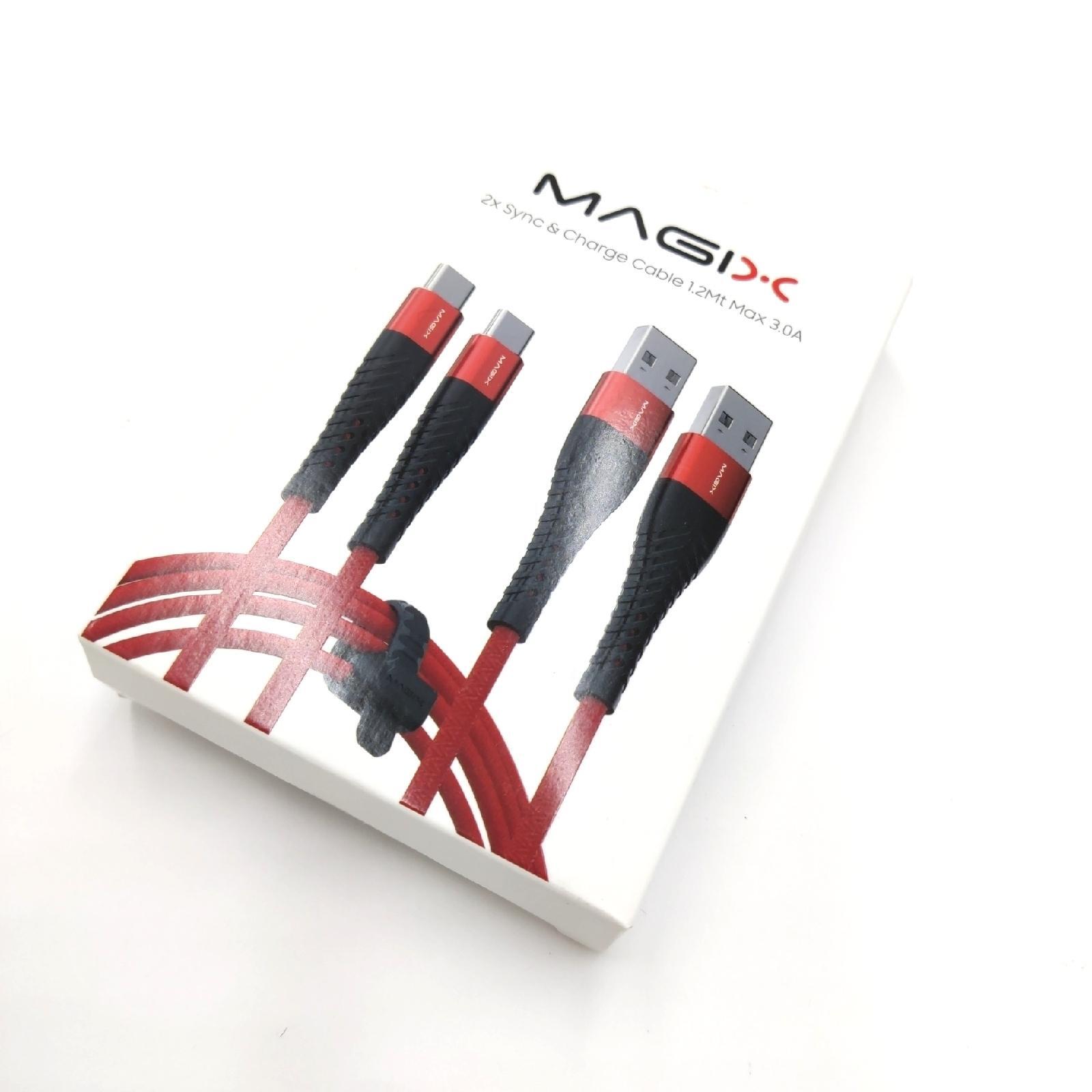 MAGIX USB C Kabel 3A Quick Charge QC 3.0 Hohe Lebensdauer Audio ...