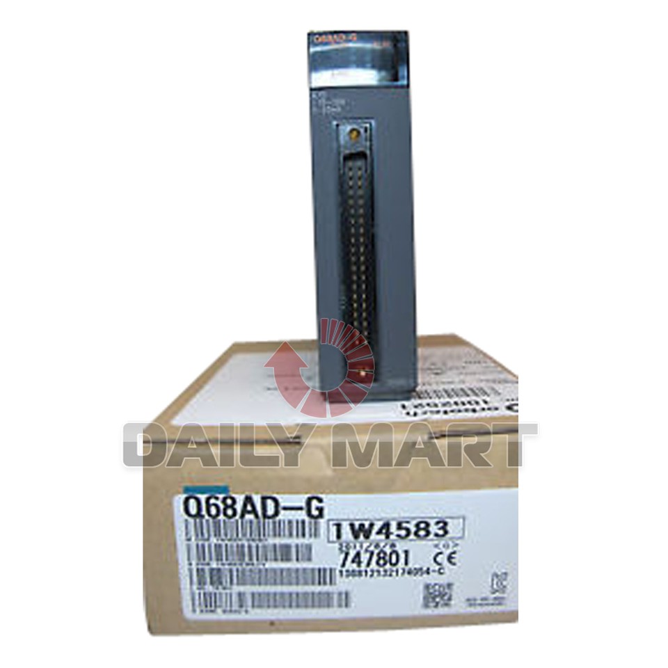 Mitsubishi ANALOG INPUT Output MODULE Q68AD-G Q Series 8 Channel 16 bit ...