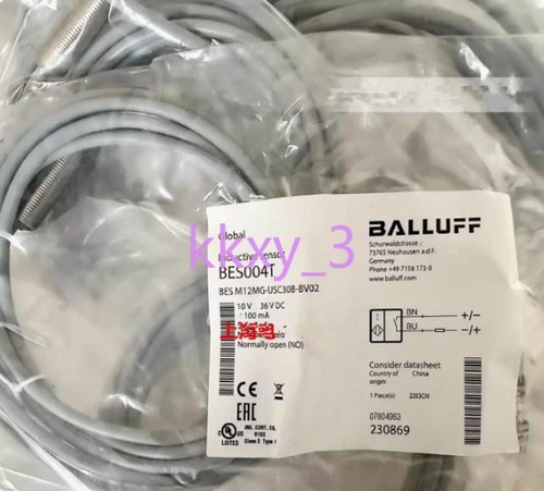1 PCS NEW Inductive Sensor BESM12MG-USC30B-BV02 BES004T #WD10 | eBay
