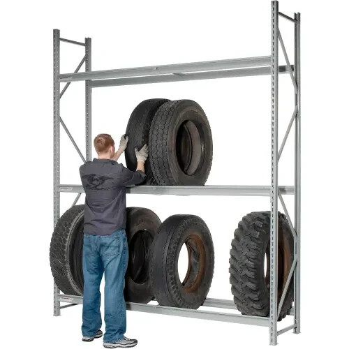NEW! Industrial Truck Tire Rack 3 Tier Starter 60"W x 24"D x 120"H!! | eBay