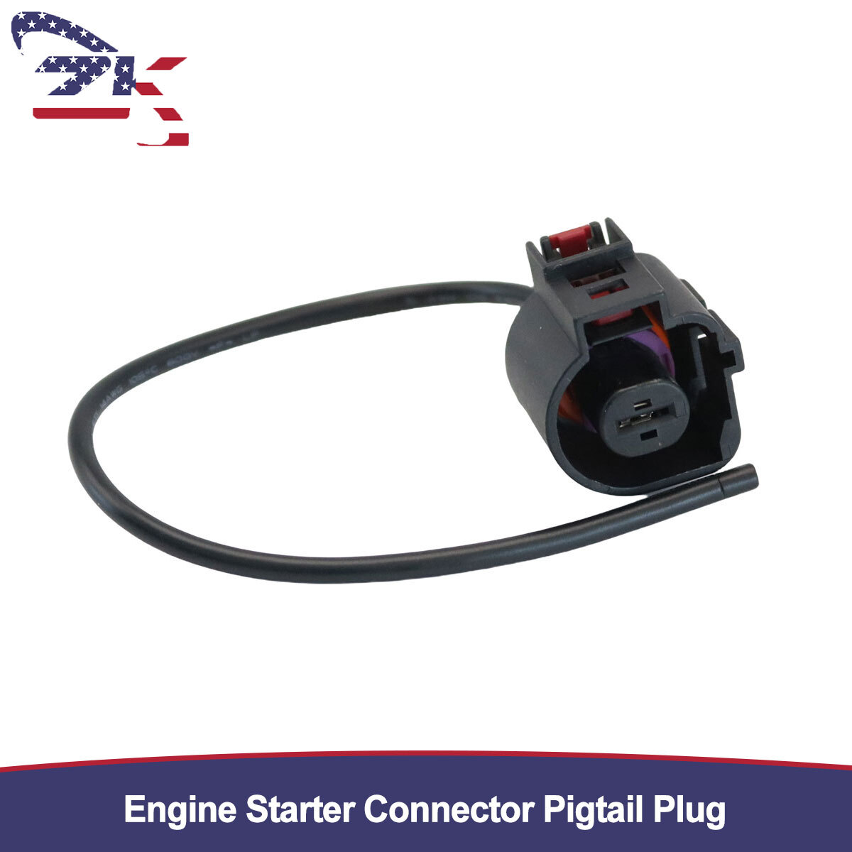 Engine Starter Connector Pigtail Plug for 2005-2018 Volkswagen Jetta ...