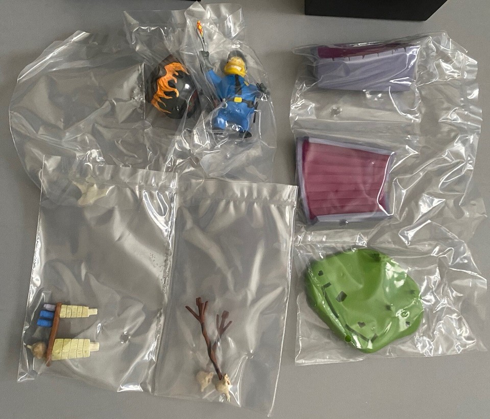 Simpsons Bust-Ups Chief Wiggum Cauldron Series 2 Gut Busters Figure ...