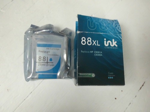 88XL Cyan Ink Cartridge C9391A C9386A -old date | eBay