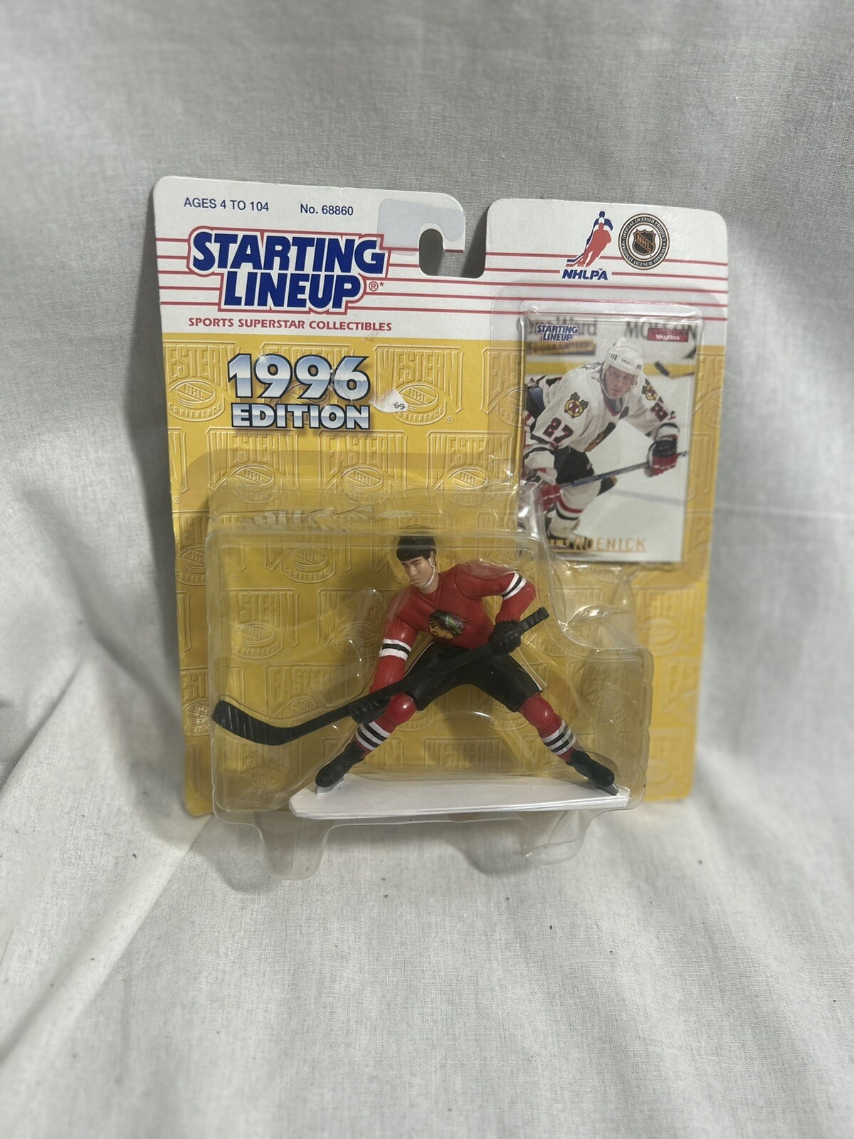 Starting Lineup 1996 NHL Hockey Jeremy Roenick Chicago Blackhawks ...