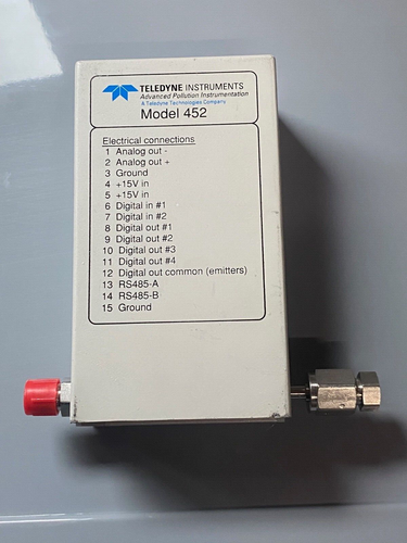 TELEDYNE API M452 Process OZONE Sensor , 033590400 , AMAT 0190-34193 | eBay