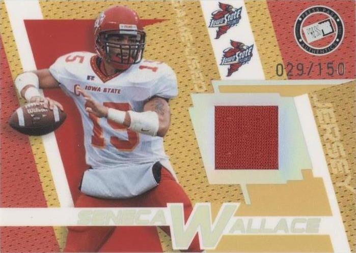 2003 Press Pass - Game-Used Jerseys Seneca Wallace #JC/SW Holofoil /150 ...